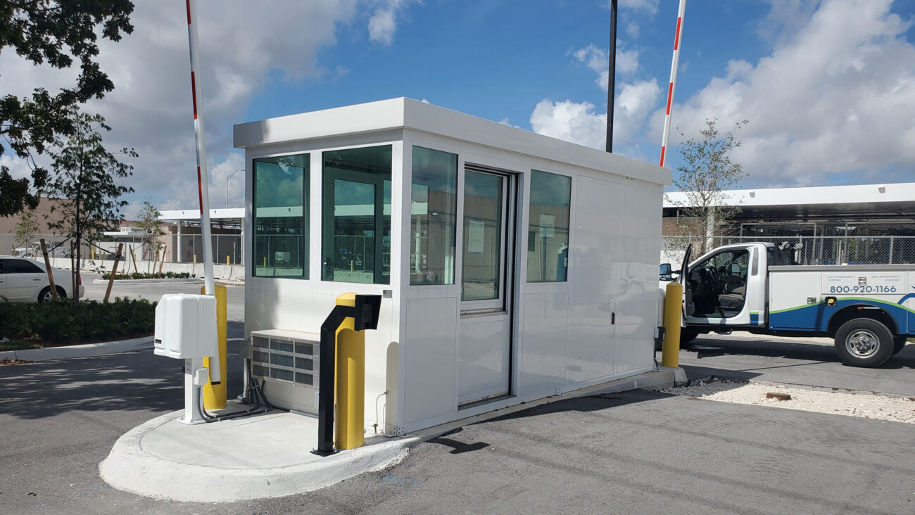 Guard Booth with Bathroom – Mardan Fabrication