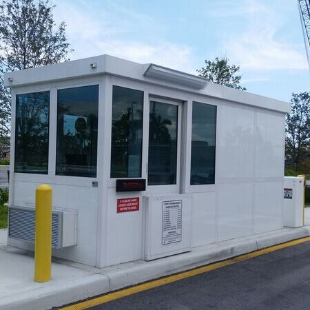Customer Guard Booth Photos – Mardan Fabrication